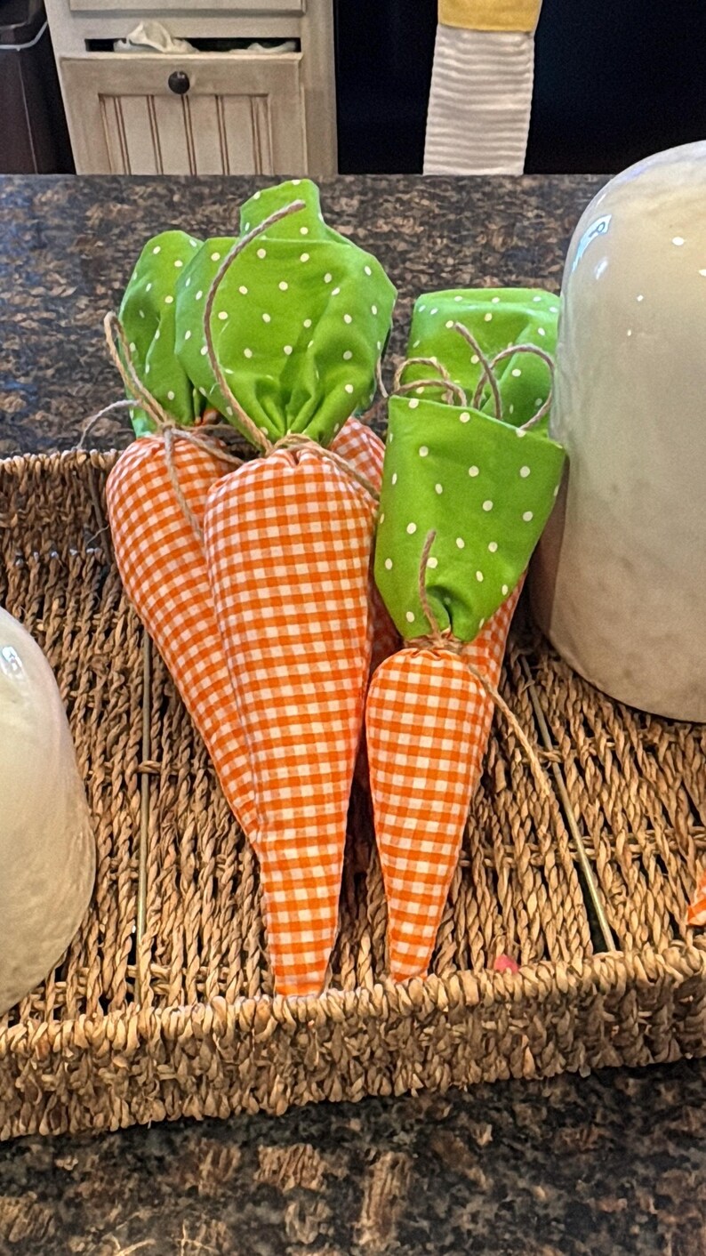 Fabric Carrots - Etsy