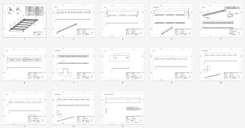 3rd Gen Toyota 4runner Premium Roof Rack Build Files - Etsy
