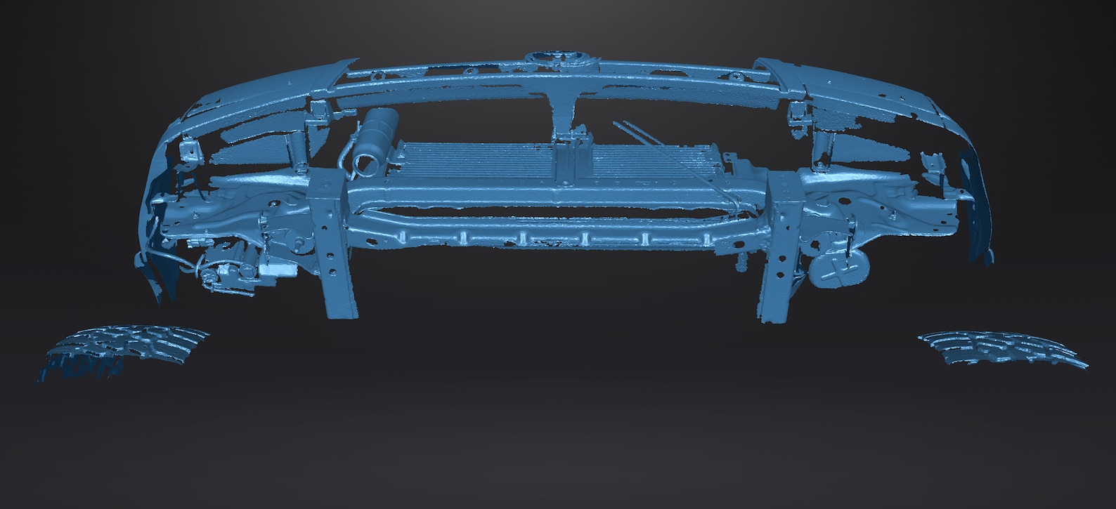 3D Scan Model of 3rd Gen 4runner Front End for Bumper Design - Digital ...