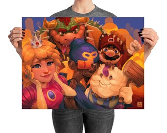 Super Mario RPG Poster - Etsy