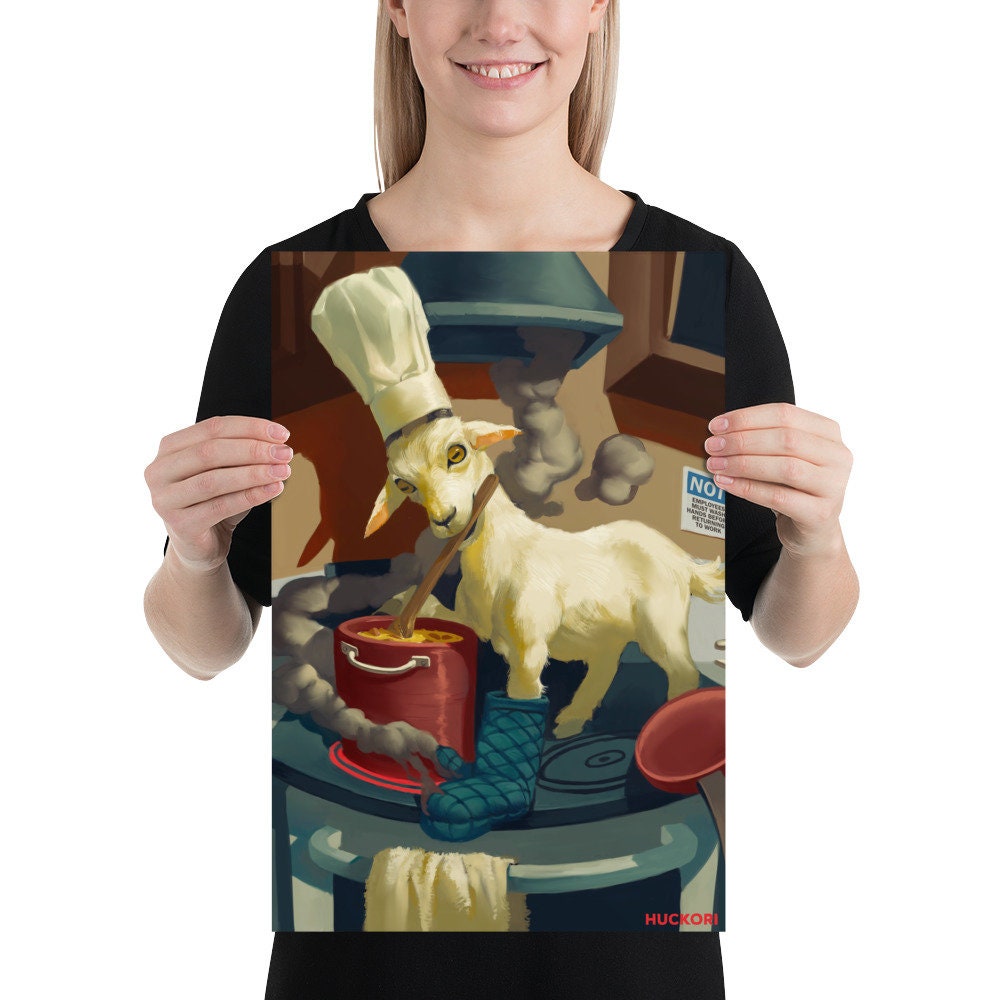 Chef Boyardee - Print - Etsy