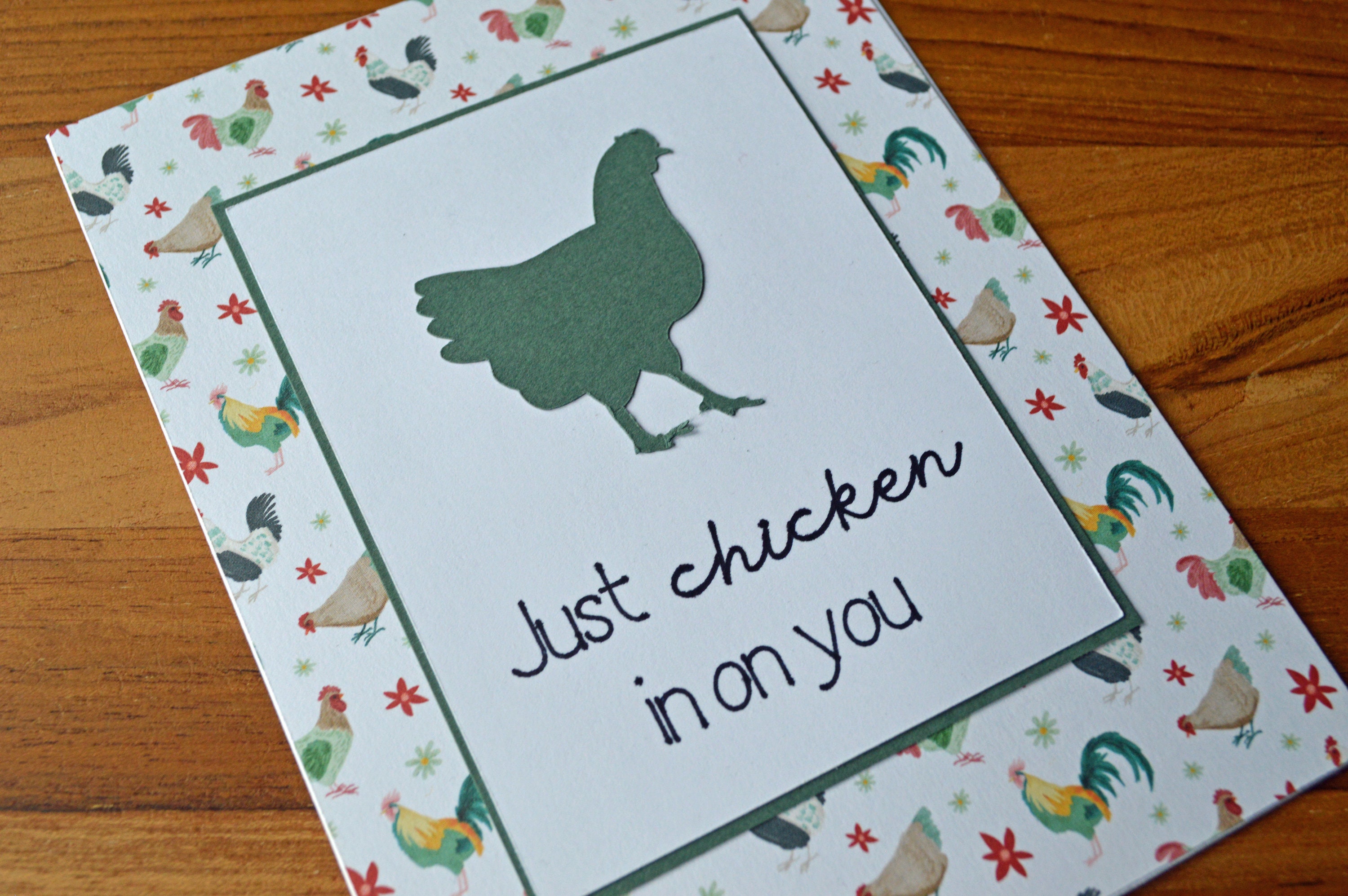 Chicken Pun Card - Etsy