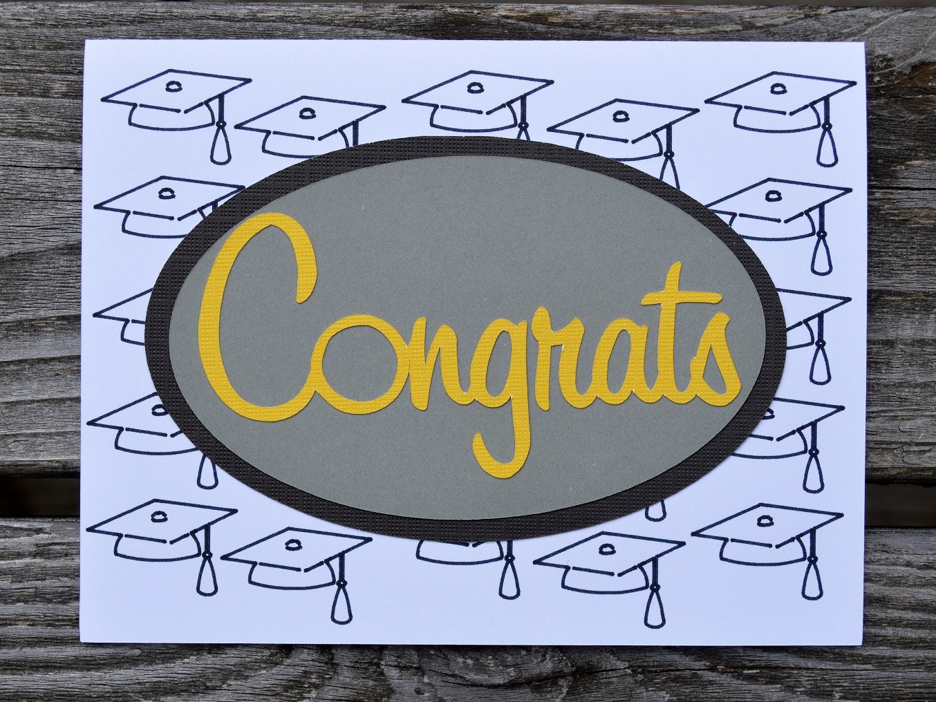 Félicitations Cap Graduation Card - Etsy France
