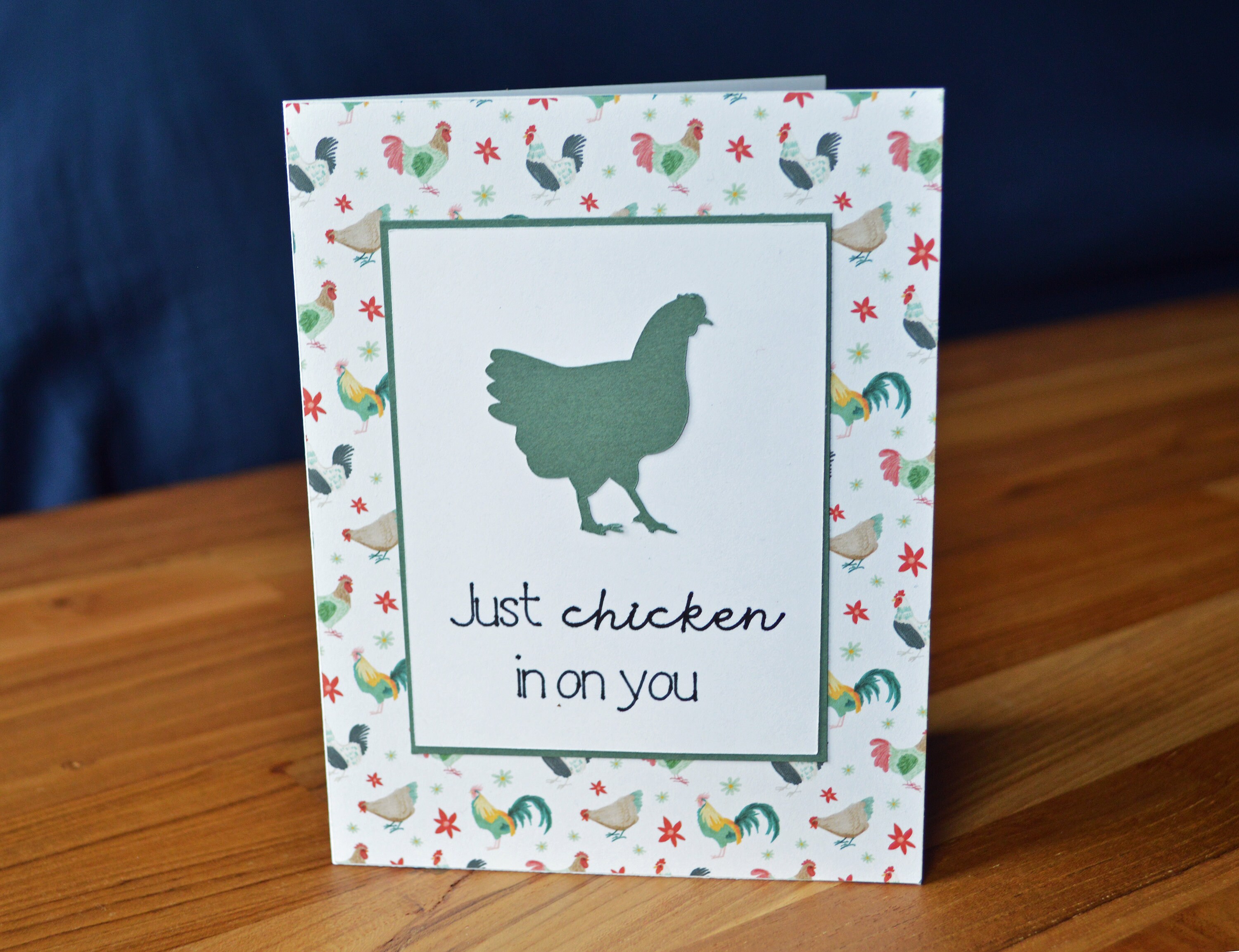 Chicken Pun Card - Etsy