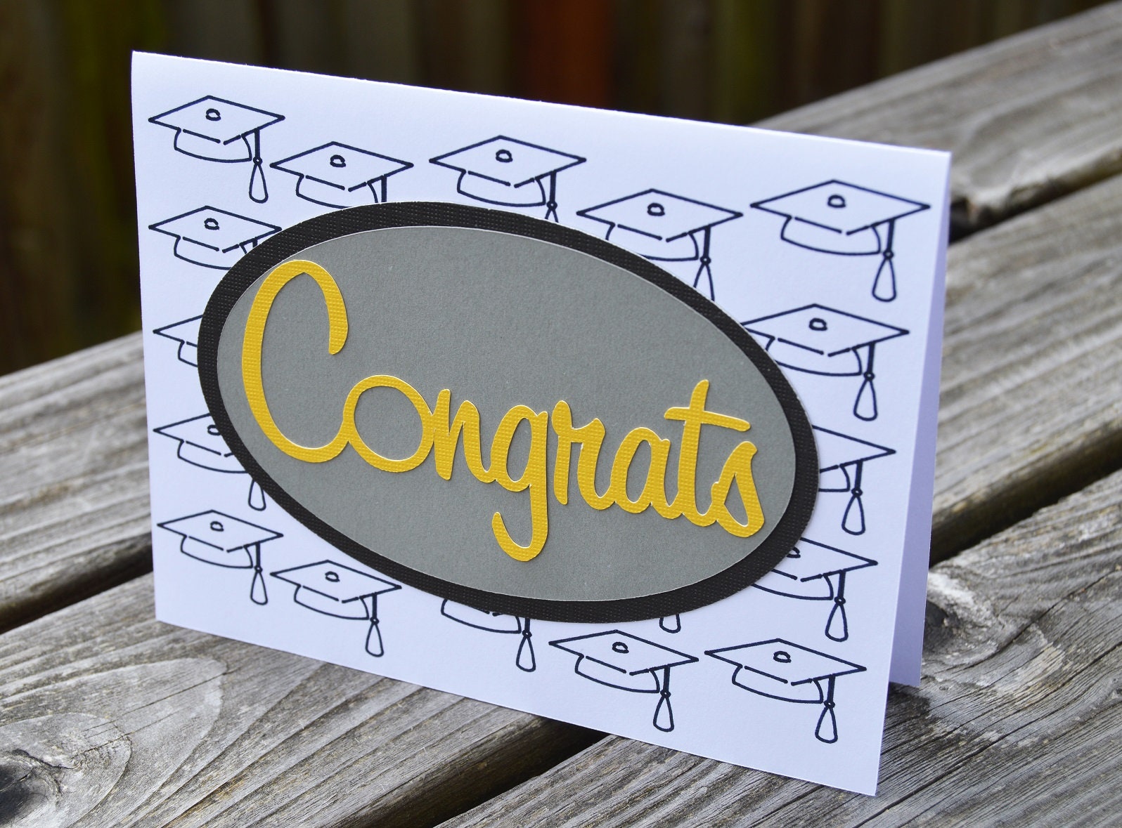 Félicitations Cap Graduation Card - Etsy France