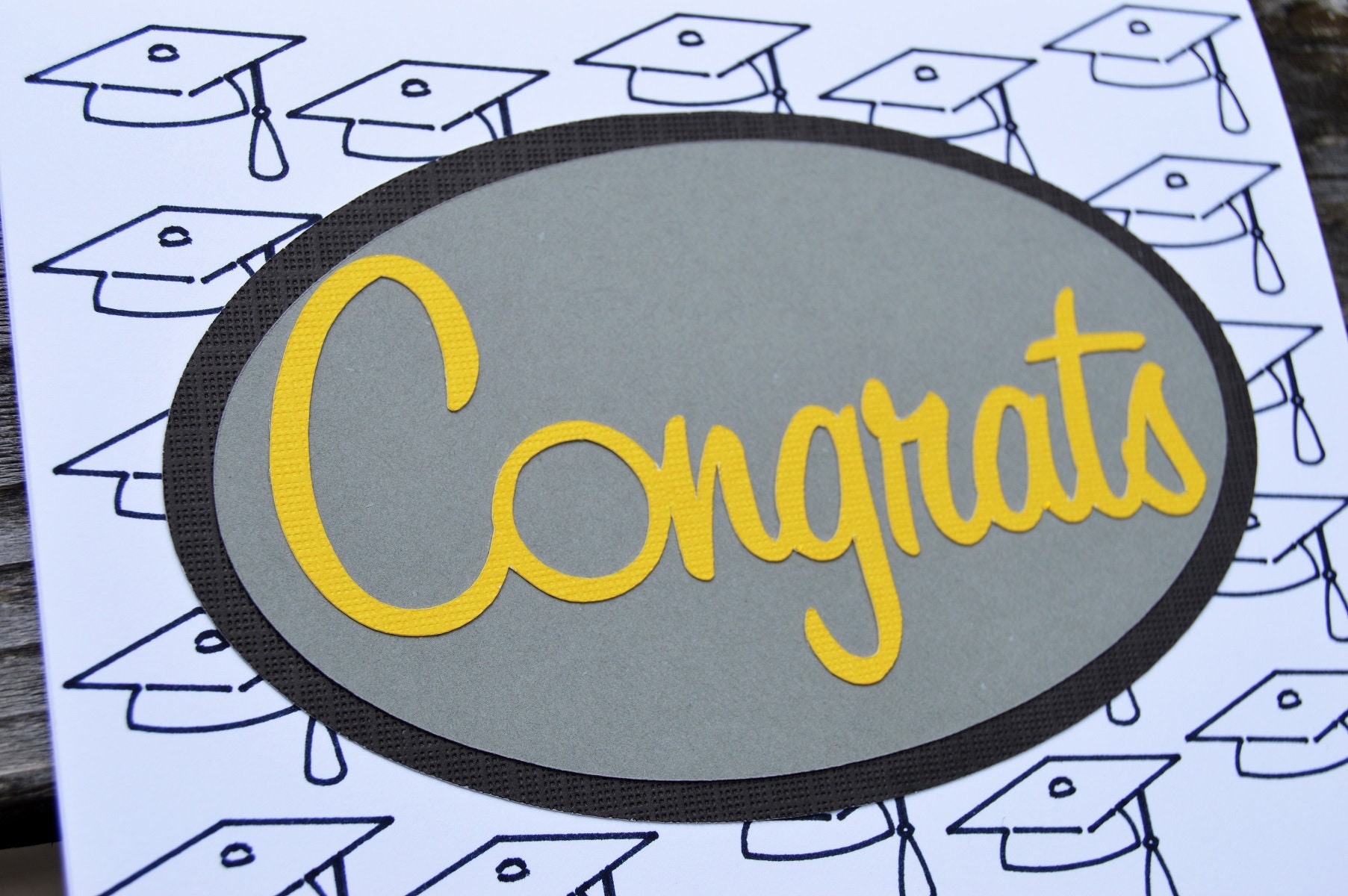 Félicitations Cap Graduation Card - Etsy France