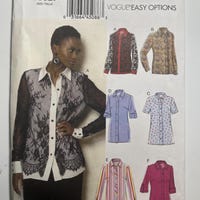 2018 Butterick B6632 Sewing Pattern Ladies Loose Fit Pullover Top Uncut ...