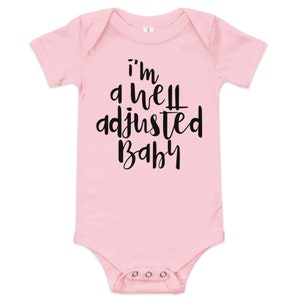 I'm a Well Adjusted Baby Chiropractic Baby Bodysuit - Etsy