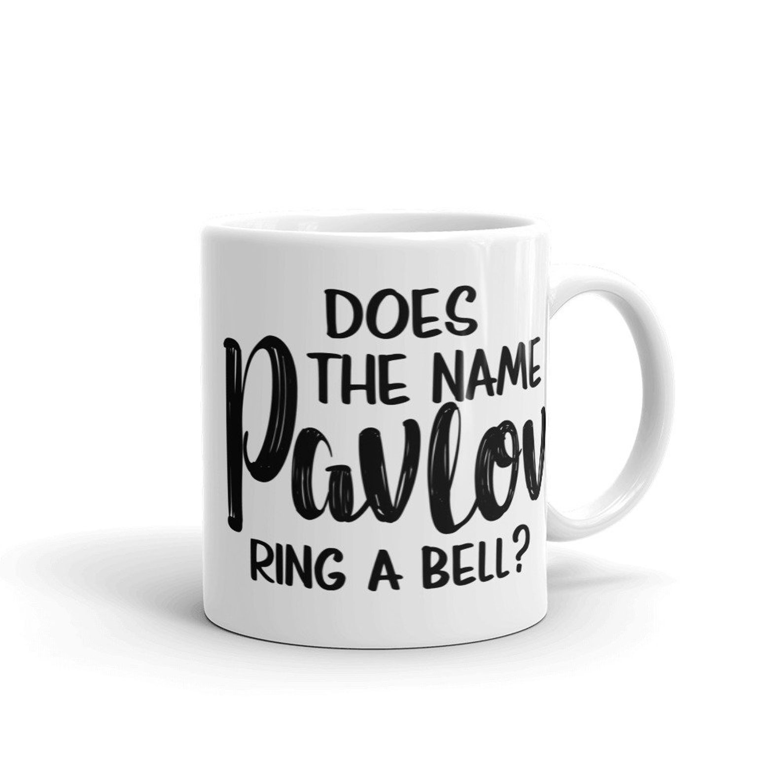 Does the Name Pavlov Ring a Bell Pavlov Coffee Mug Gift for - Etsy