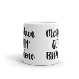 Messy Bun Gettin Bips Done, BCBA Mug, Bcba Humor, Behavior Analyst ...