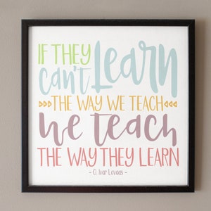 ABA Wall Art, Behavior Analyst Poster, Aba Therapy, Aba Therapist, Aba ...