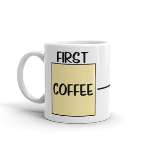 First Then Coffee Mug, Bcba Humor, Behavior Analyst Coffee Cup, Aba ...