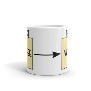 First Then Coffee Mug, Bcba Humor, Behavior Analyst Coffee Cup, Aba ...