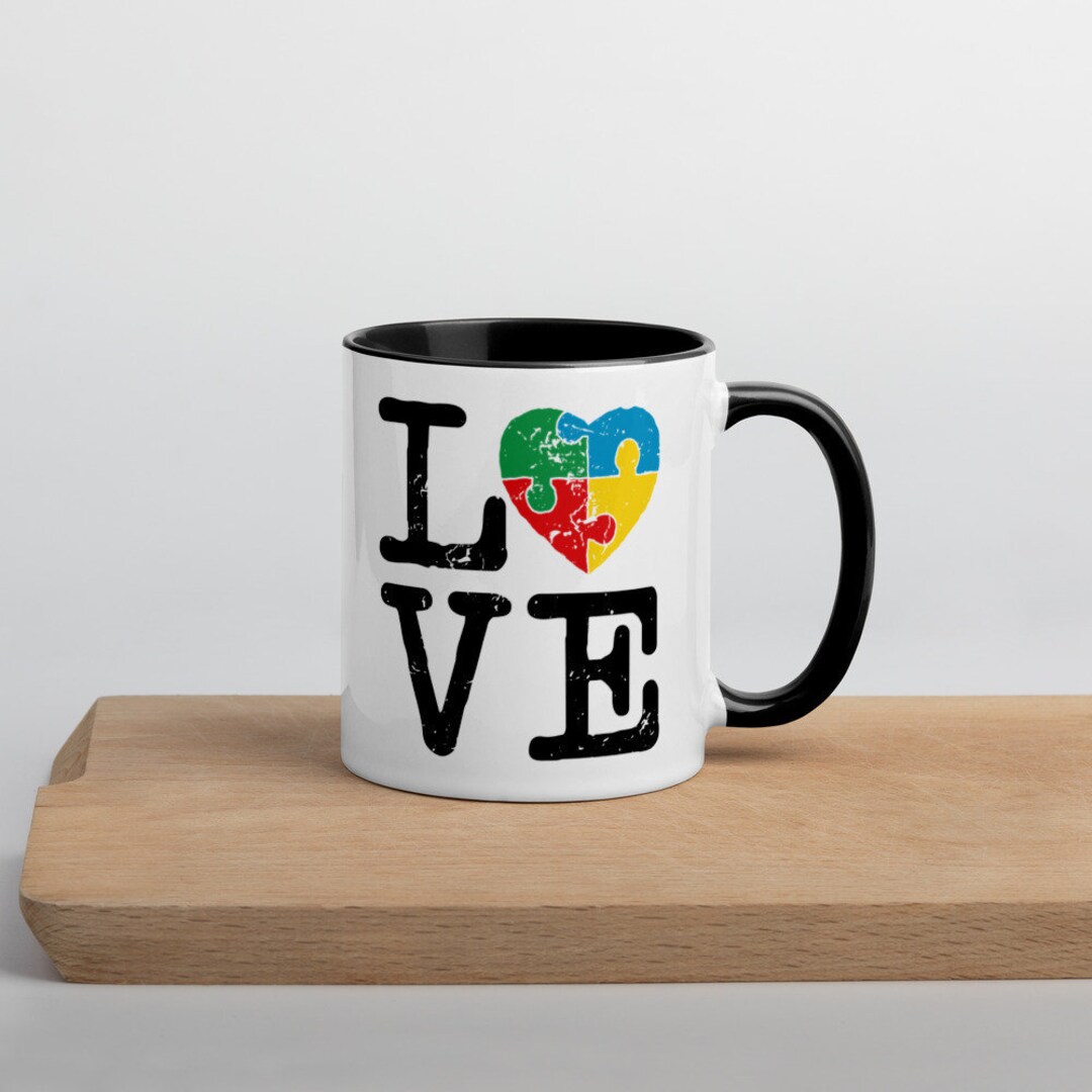 Love Autism Awareness Mug, Autism Awareness, Autism Mug, Behavior ...