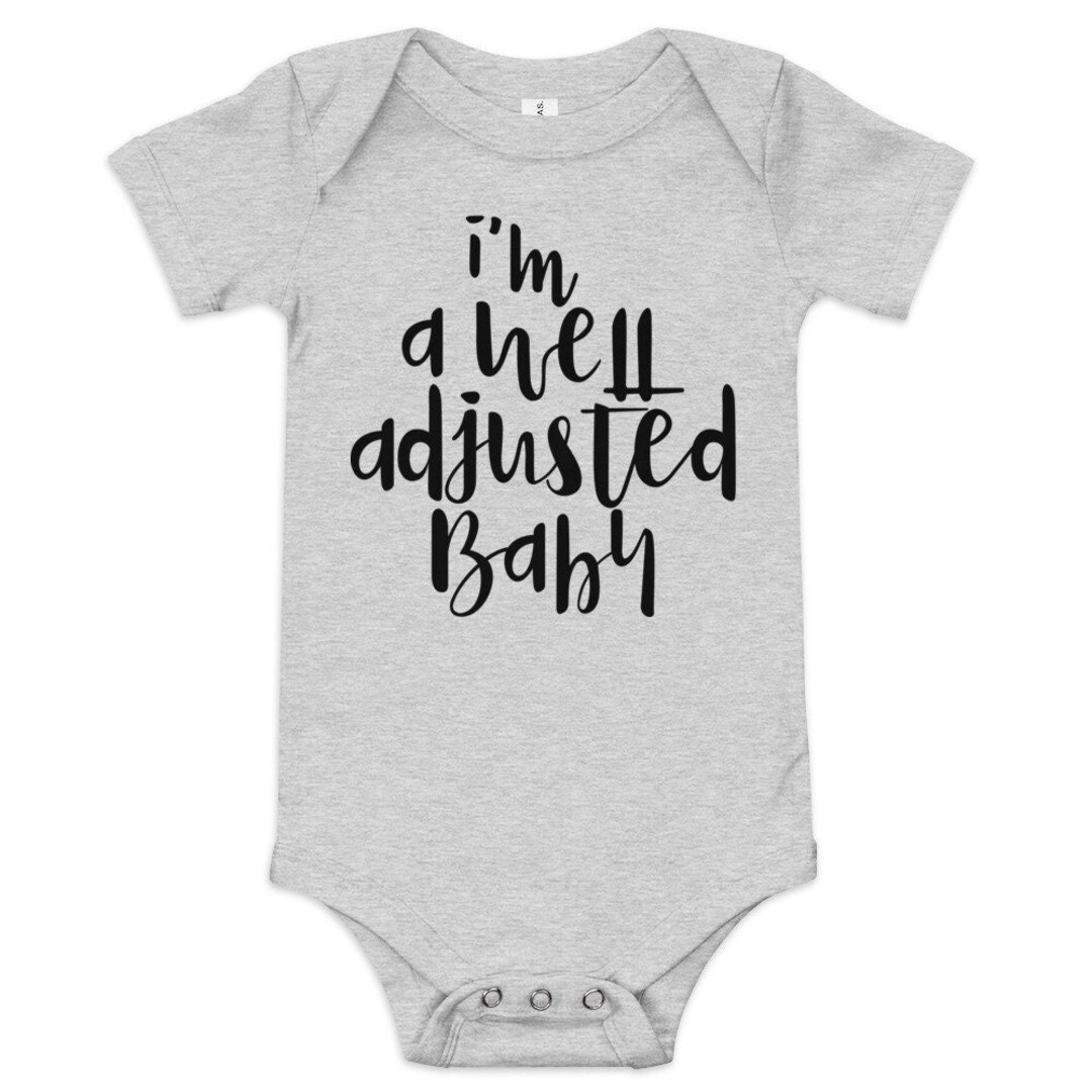 I'm a Well Adjusted Baby Chiropractic Baby Bodysuit - Etsy