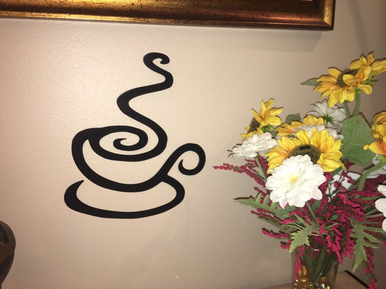 Coffee Metal Art Metal Art Metal Wall Art Home Decor Metal - Etsy