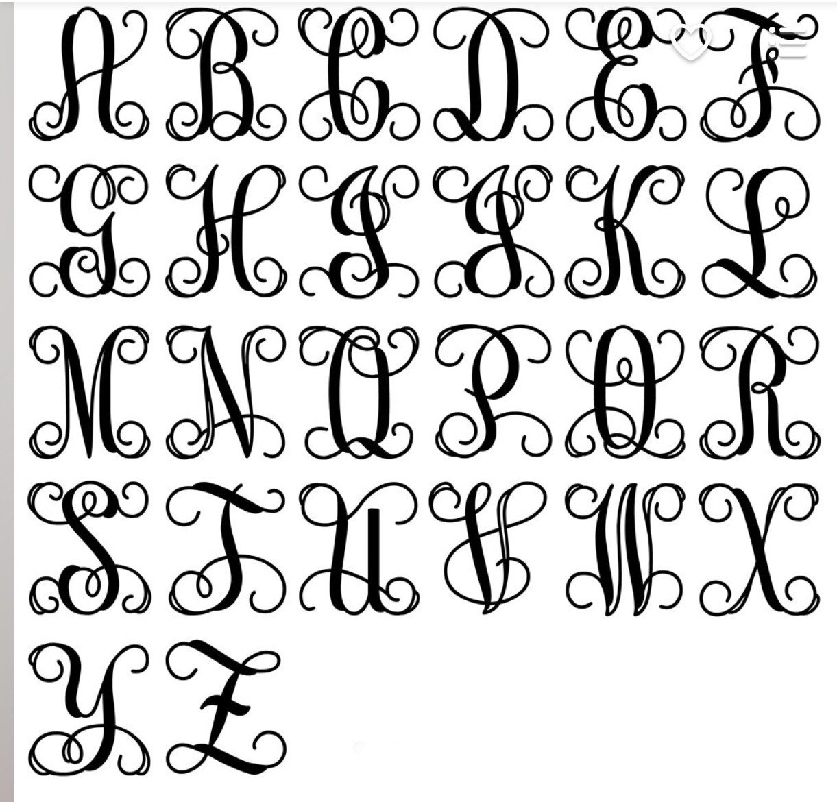 Monogram Letters - Monogram Sign - Metal Monogram Home Decor Sign ...