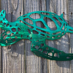 Sea Turtle Metal Art, Metal Wall Art, Wall Art, Home Decor, Metal Wall ...