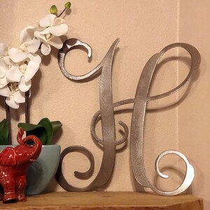 Monogram Letters - Monogram Sign - Metal Monogram Home Decor Sign ...