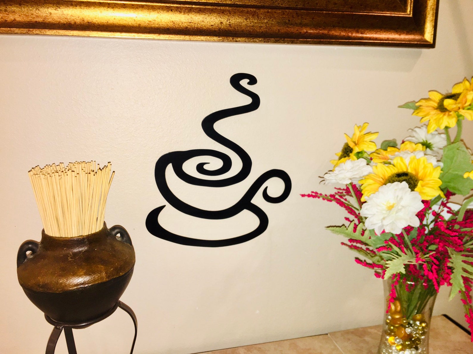 Coffee Metal Art Metal Art Metal Wall Art Home Decor Metal - Etsy