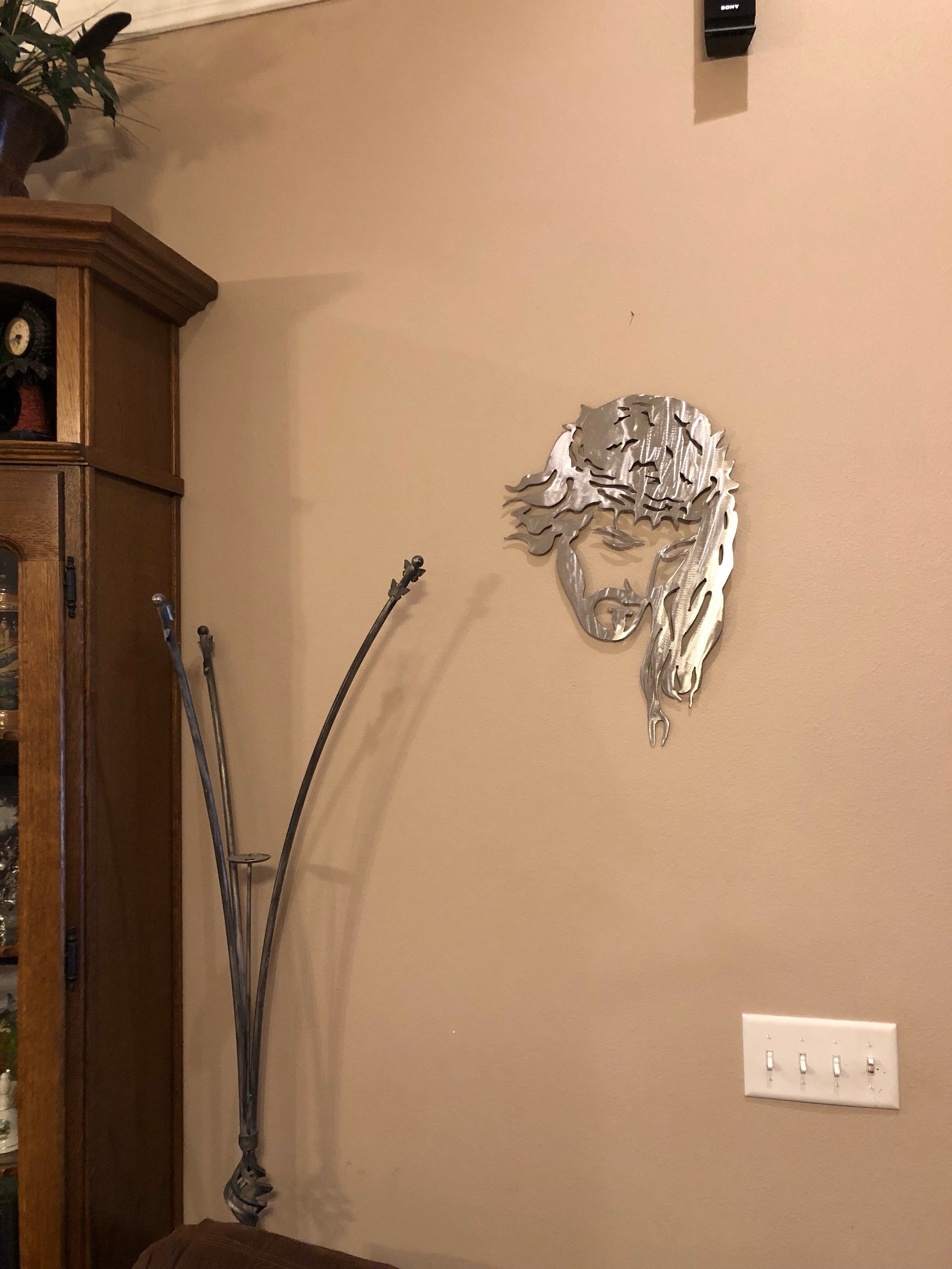 Jesus Metal Art Metal Wall Art Jesus Christ Religious Religion - Etsy