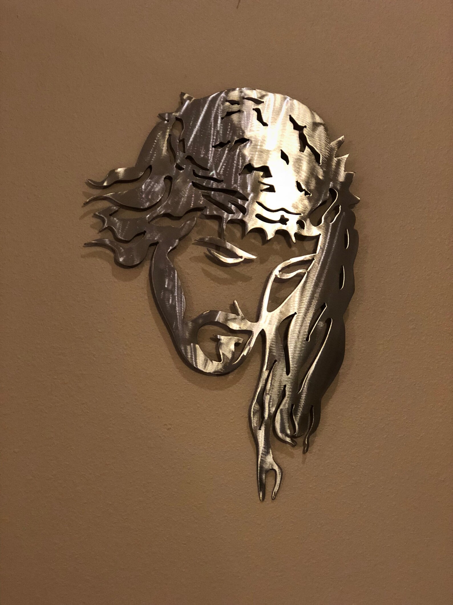 Jesus Metal Art Metal Wall Art Jesus Christ Religious Religion | Etsy