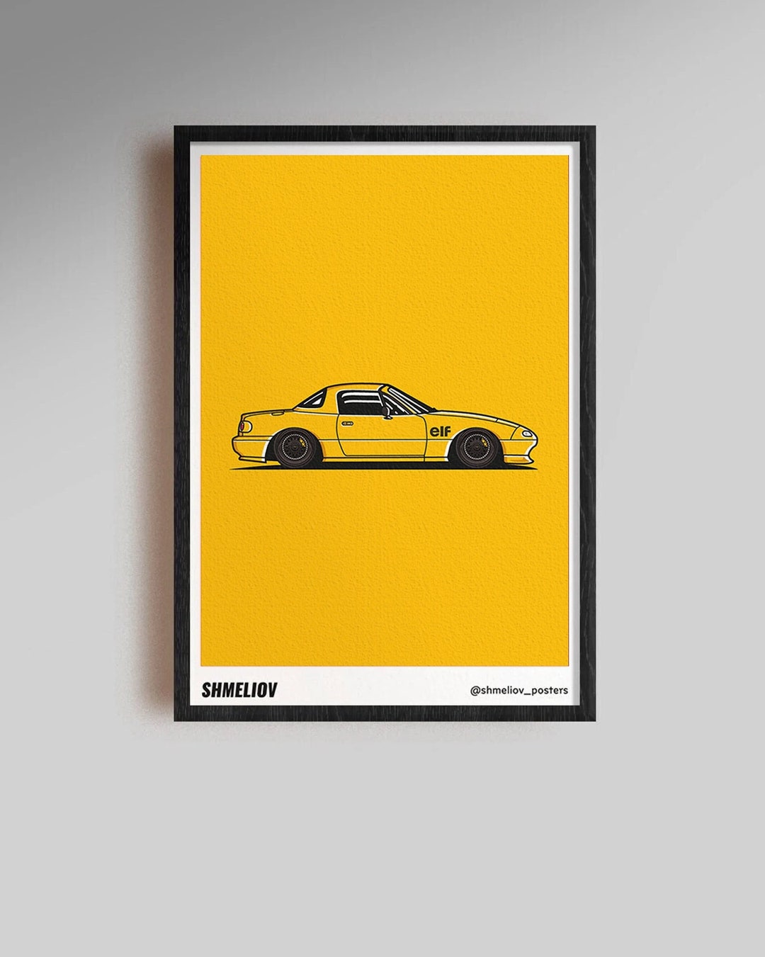 Custom Mazda Eunos Roadster Poster - Etsy