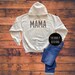 Mama Sweatshirt Mama Hoodie Mom Crewneck Sweatshirt Leopard - Etsy