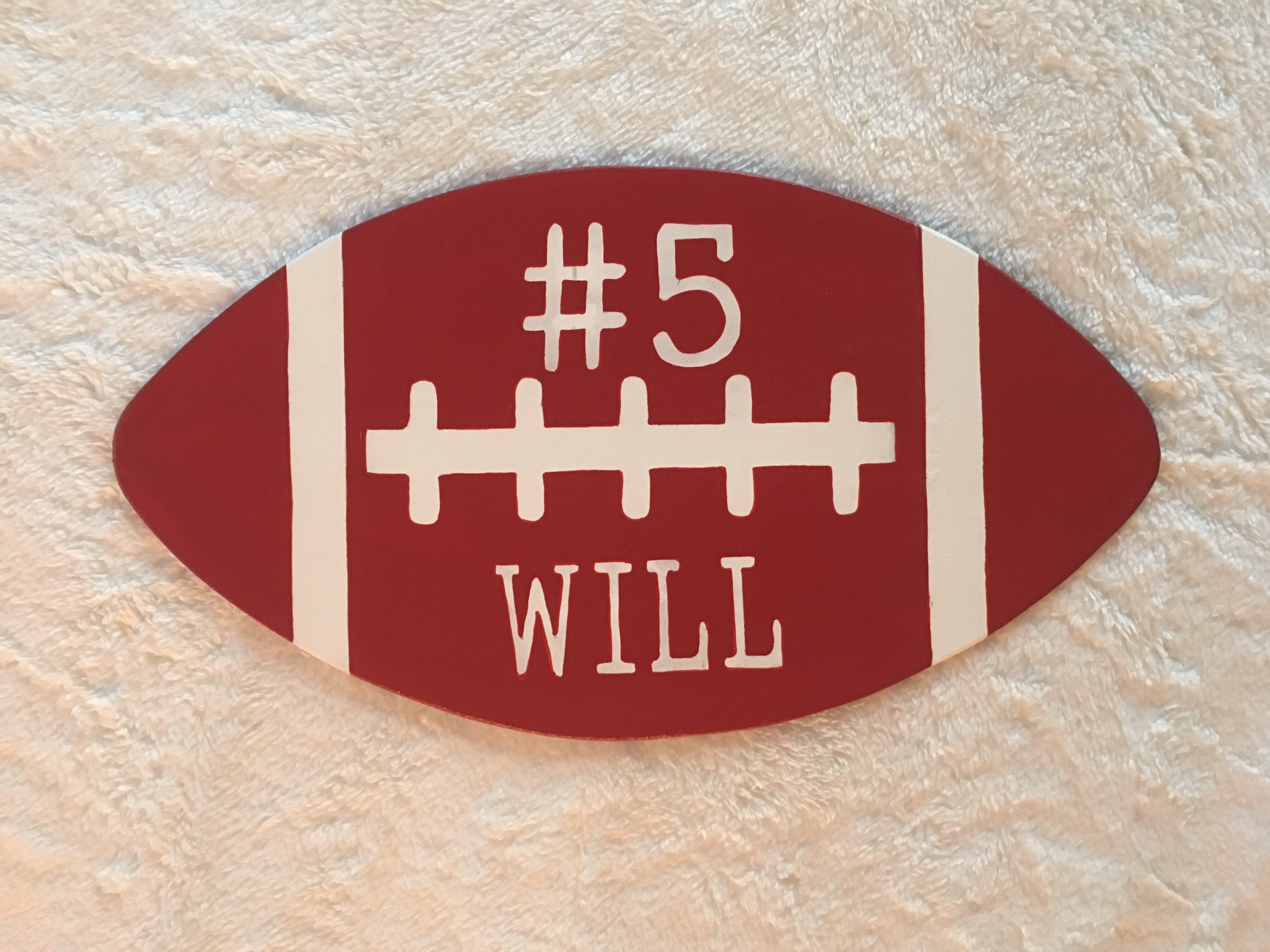 Personalized Football Sign yard sign football yard sign | Etsy