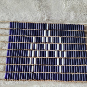 Single Panel of Three Sisters Wampum Corn Beans Squash - Etsy