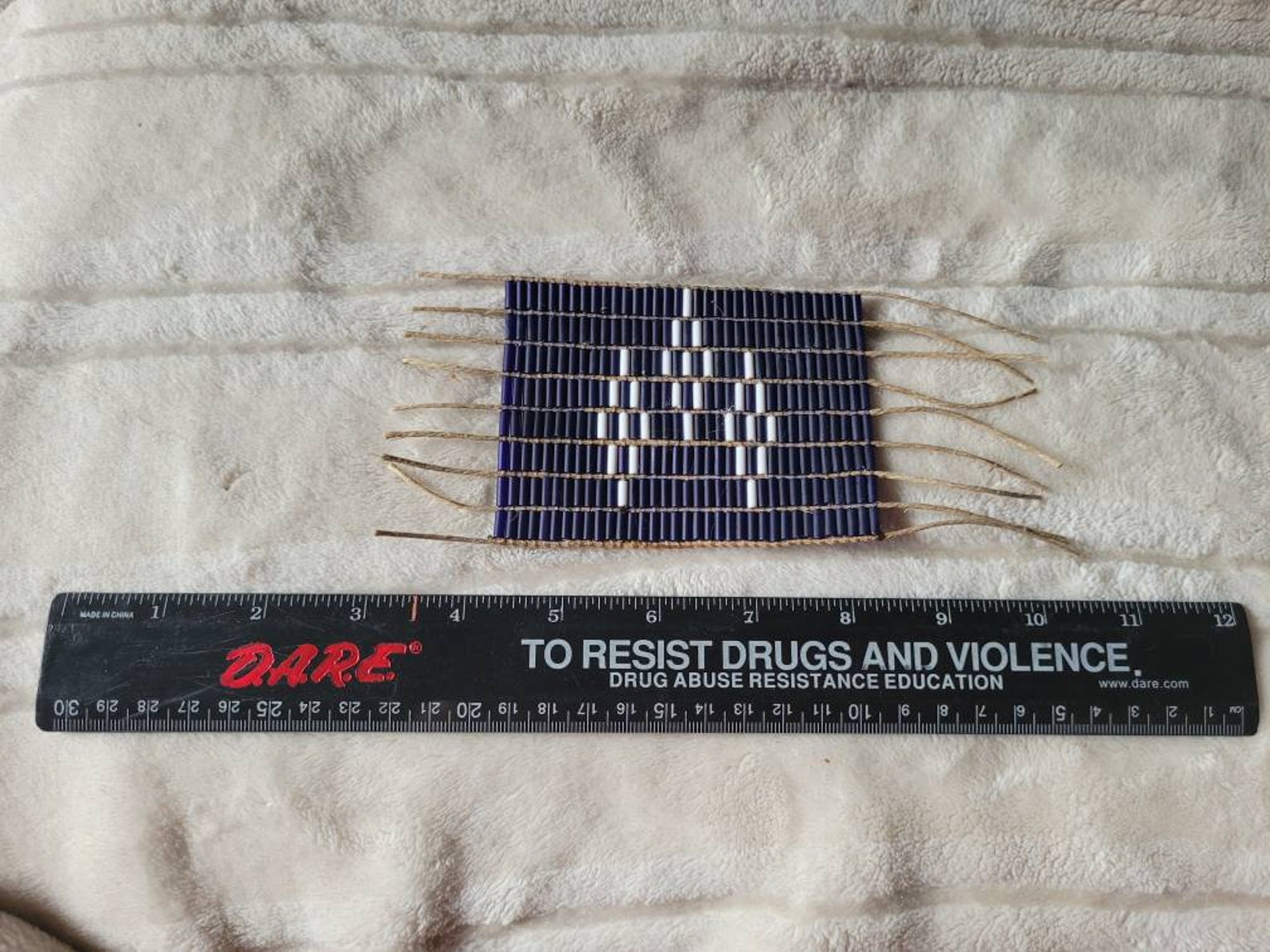 Single Panel of Three Sisters Wampum Corn Beans Squash - Etsy