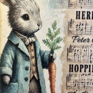 Peter Rabbit, Bunny Trail, Handcrafted Plaque / Sign #2 - Etsy