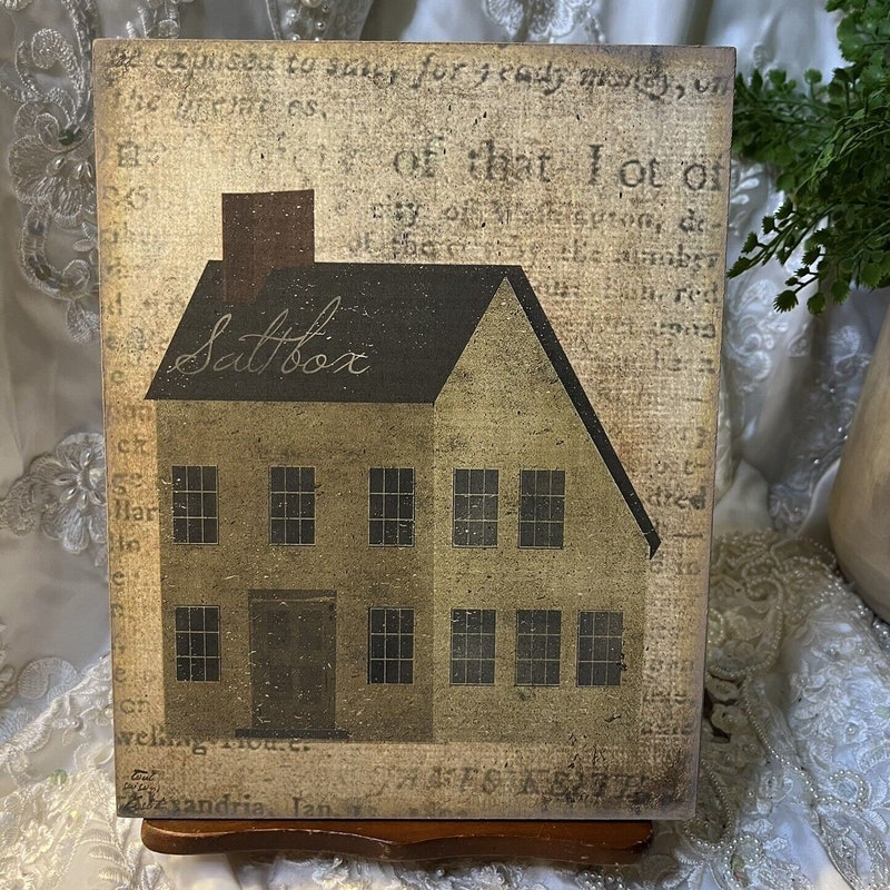 Primitive Saltbox - Etsy