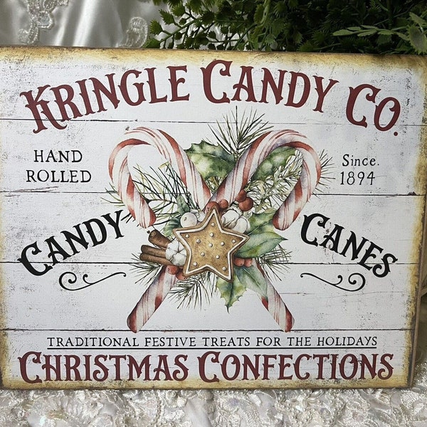 Kringle Candy Co Svg - Etsy