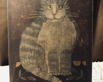 Primitive Cat | Etsy