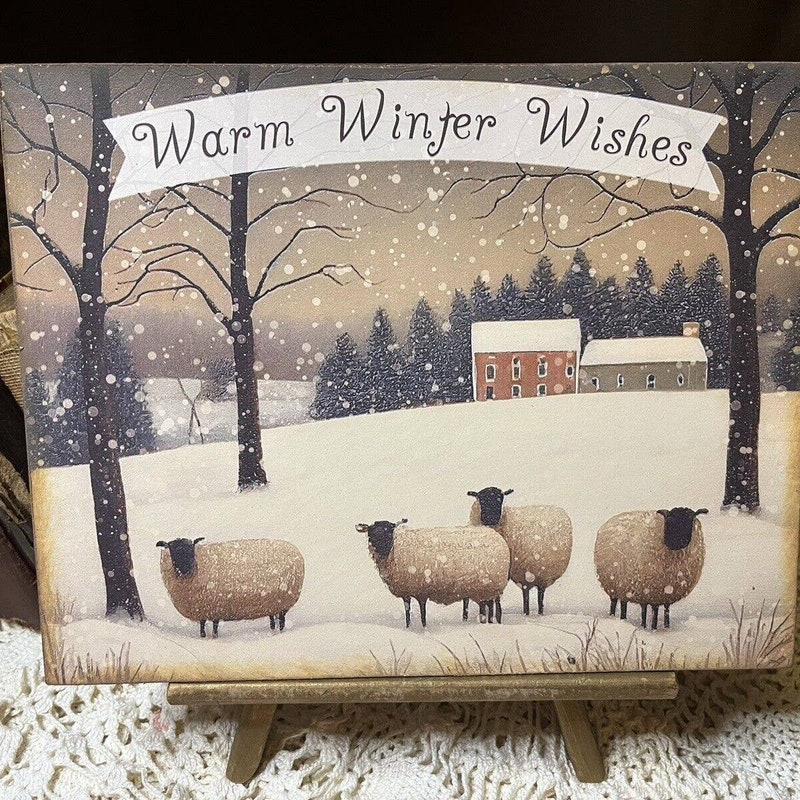 Primitive Winter - Etsy