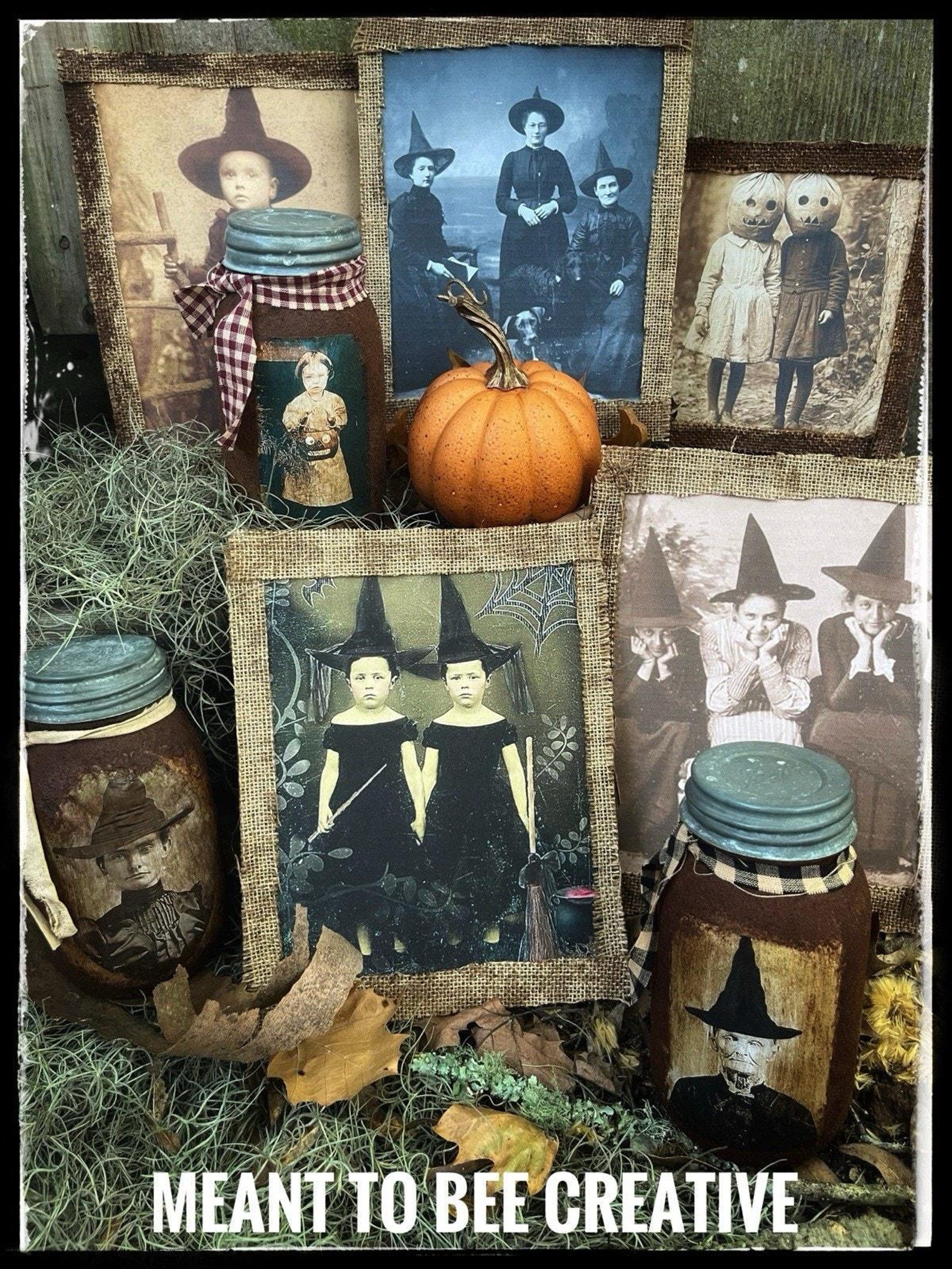 Prim Mason Jar, Victorian Witch, Grubby Grungy, Zinc Lid - Etsy