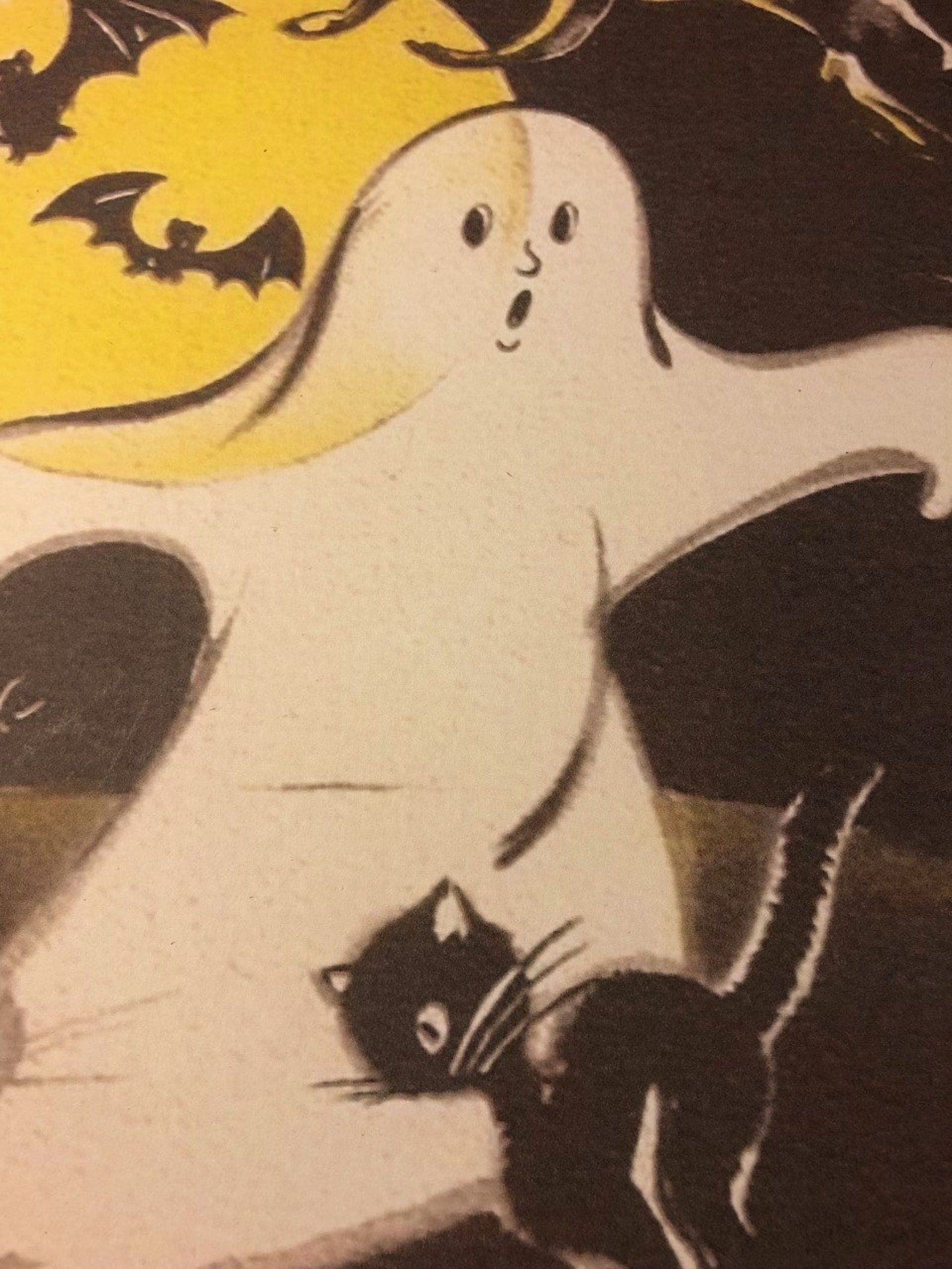 It's Halloween Ghost RETRO Vintage Style Halloween - Etsy