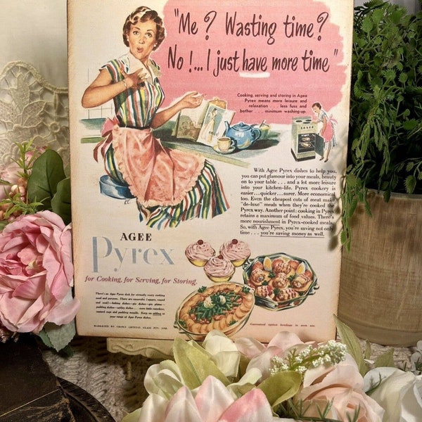 Vintage Pyrex Sign - Etsy