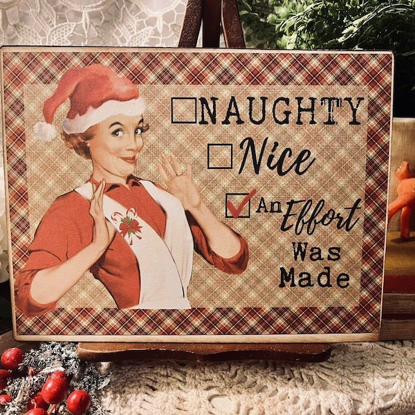 Funny Christmas Sign - Etsy