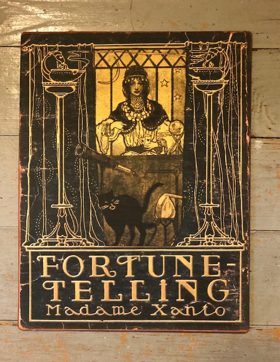 Vintage Fortune Teller Sign