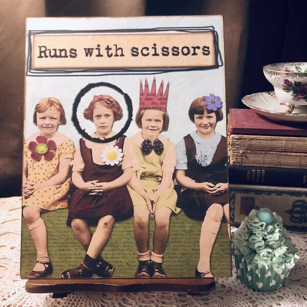 Run With Scissors - Etsy