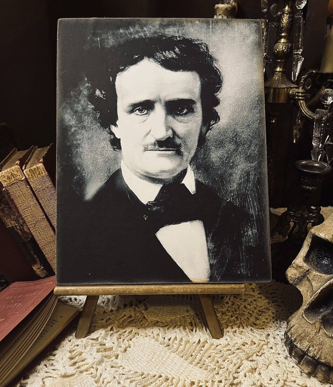 Edgar Allan Poe Handcrafted Plaque Sign #6 - Etsy
