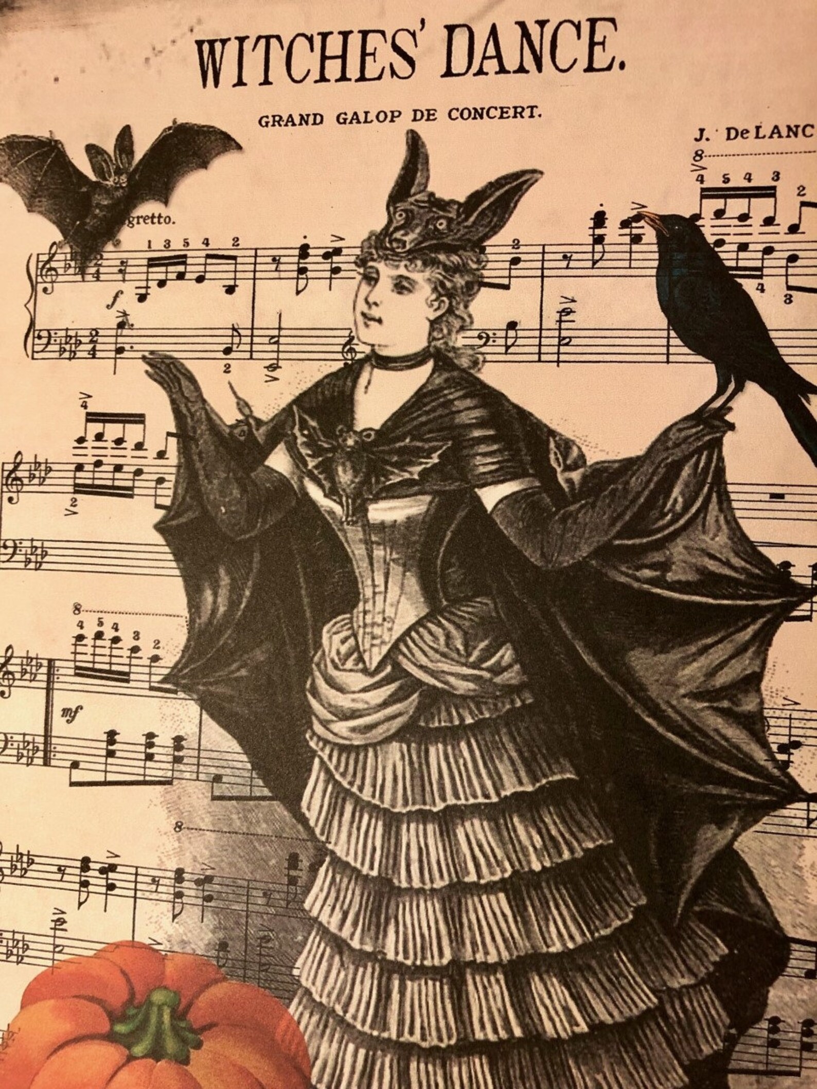 Witches Dance Handcrafted Sign / Plaque Halloween | Etsy