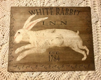 Primitive Rabbit | Etsy