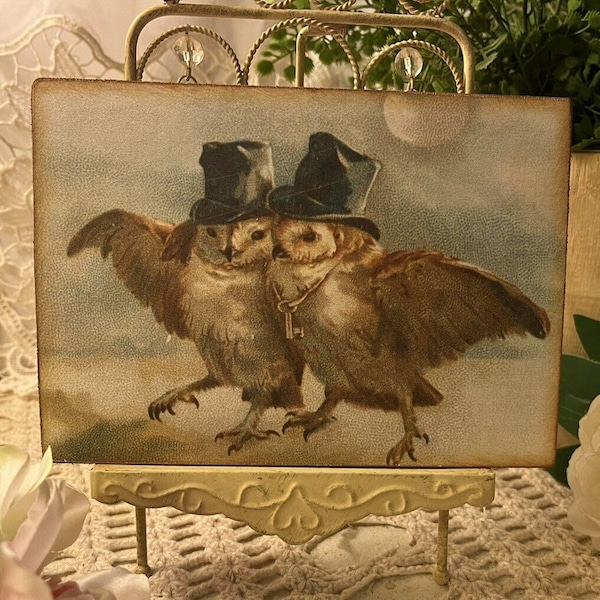 Owl Wall Plaque - Etsy