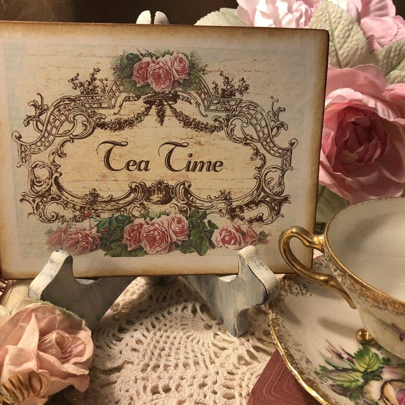 Wooden Tea Sign - Etsy