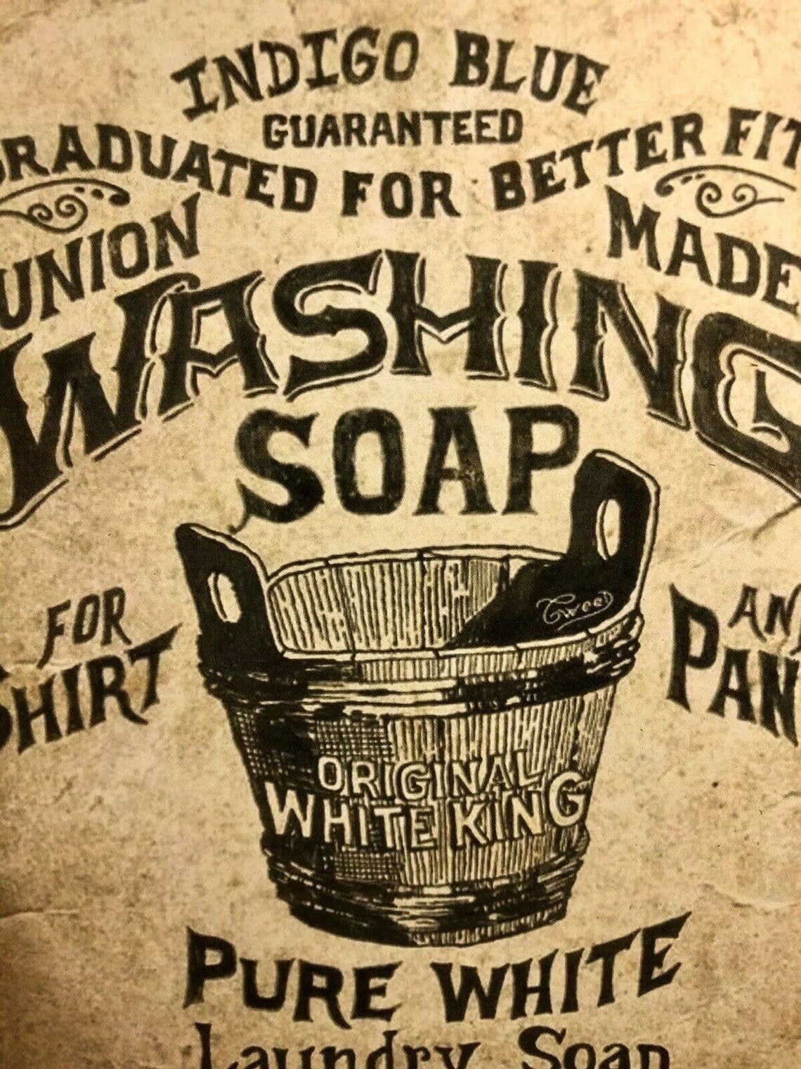 Vintage Style Washing Soap Laundry Handmade Plaque / Sign | Etsy