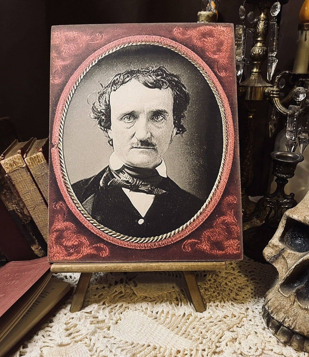 Edgar Allan Poe Handcrafted Plaque Sign #5 - Etsy