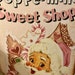 Santa's Peppermint Sweet Shop, Pink Christmas, RETRO Handcrafted Plaque ...